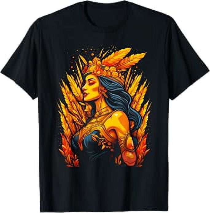 Demeter Greek Mythology Goddess of Agriculture T-Shirt - Walmart.com