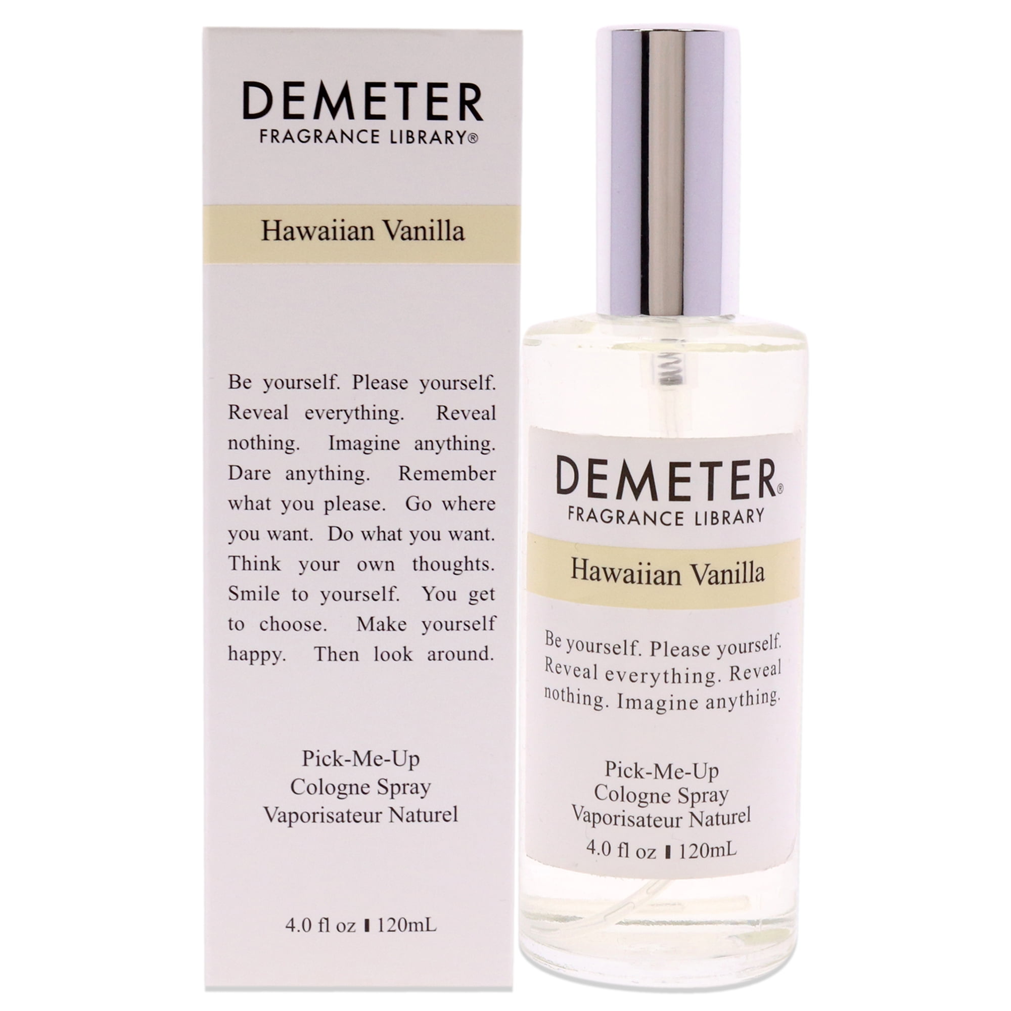 Demeter Hawaiian Vanilla Cologne Spray 120ml/4oz - Walmart.com