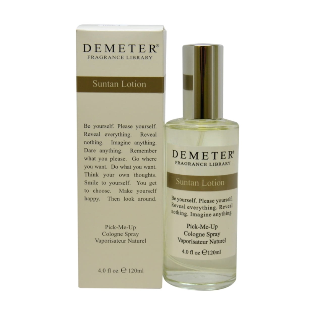 Demeter Suntan Lotion Cologne Spray For Women 4 oz - Walmart.com