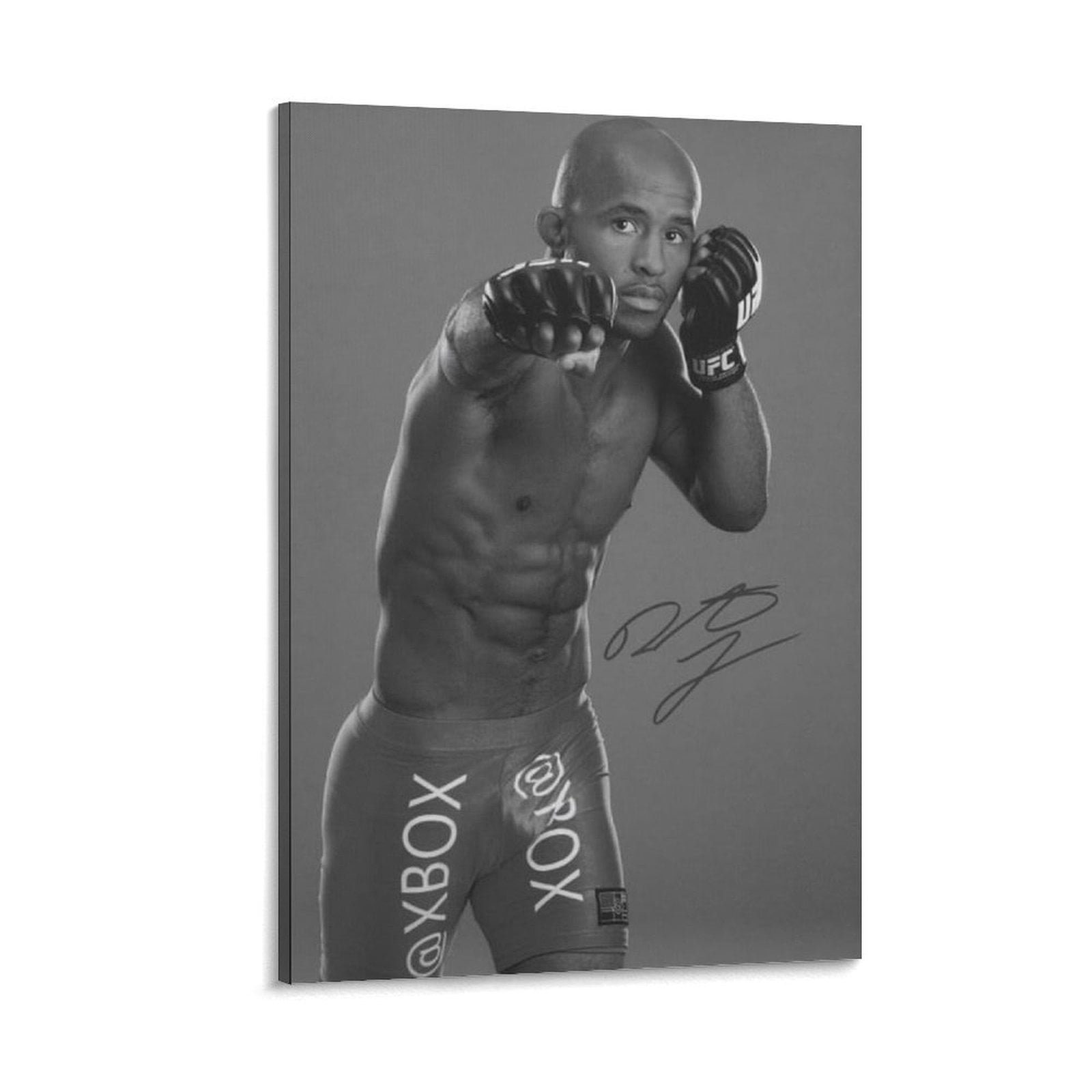Demetrius Johnson Boxing Stars Poster Posters Wall Art Painting Canvas ...