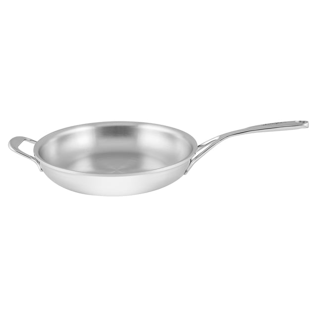 Demeyere Atlantis Proline 7 11-inch Stainless Steel Fry Pan with Helper ...