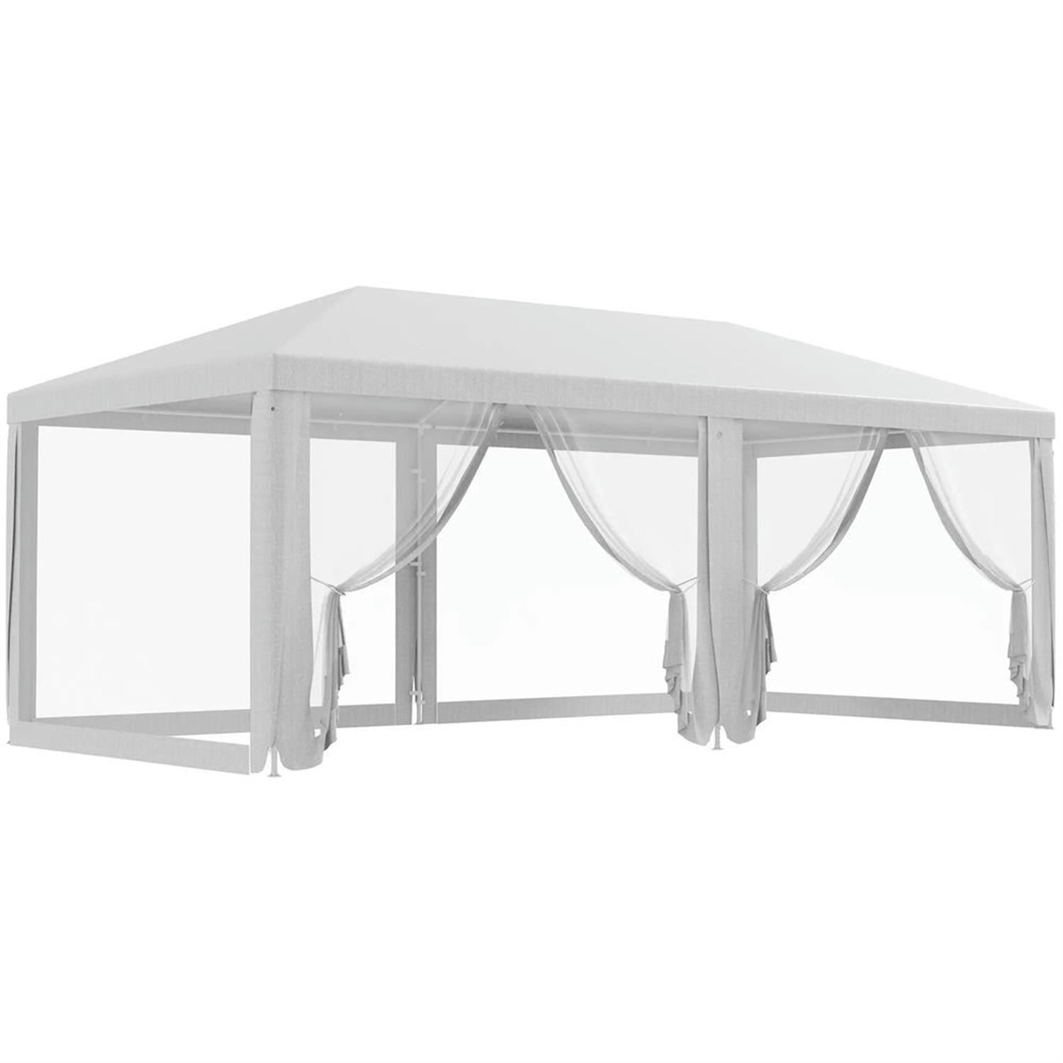 Demi Bonn 10 x 20 ft Party Tent, Wedding Tent, Outdoor Canopies with 6 ...