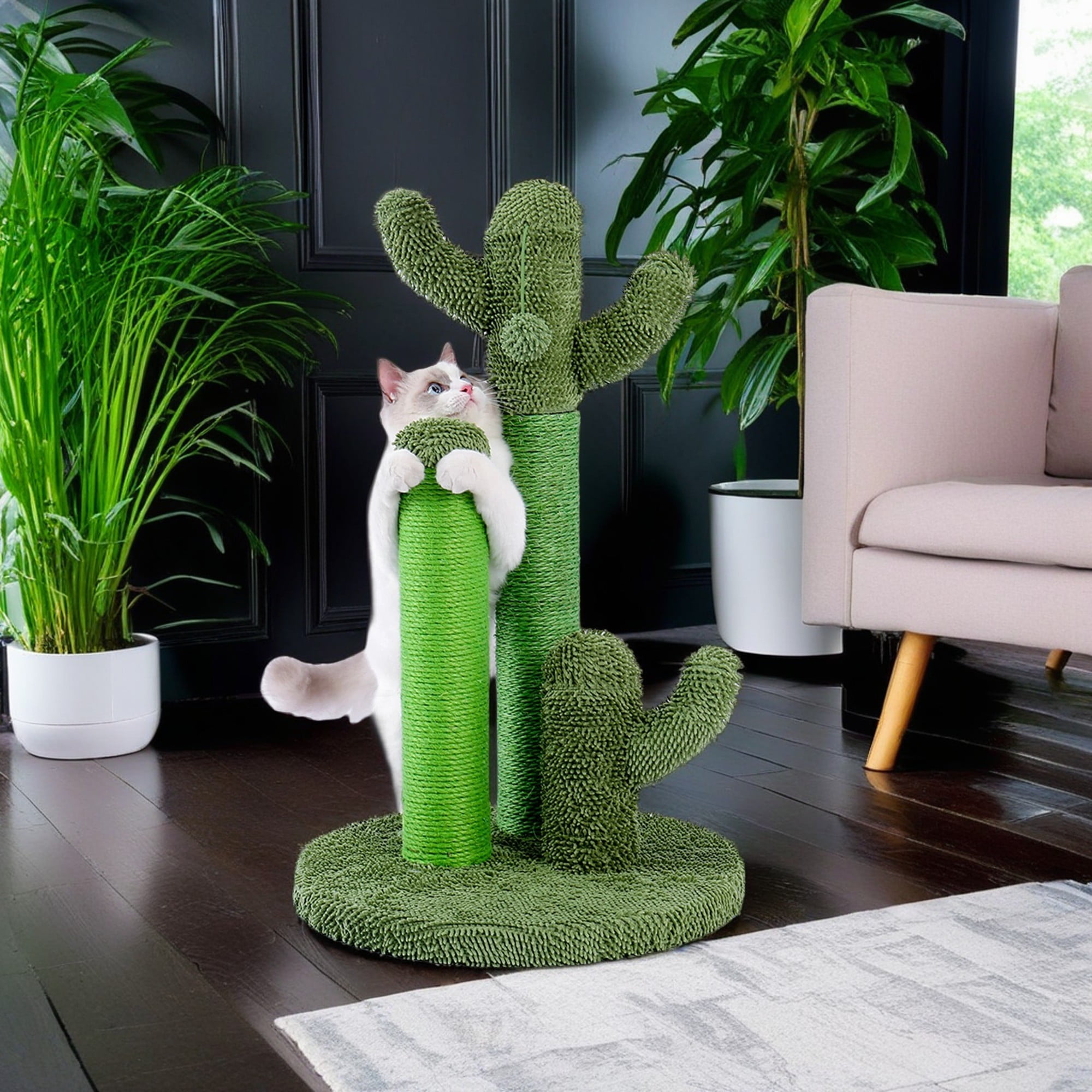 Demi Bonn 23" Cactus Cat Scratcher Post, Oasis Series Lovely Cat ...