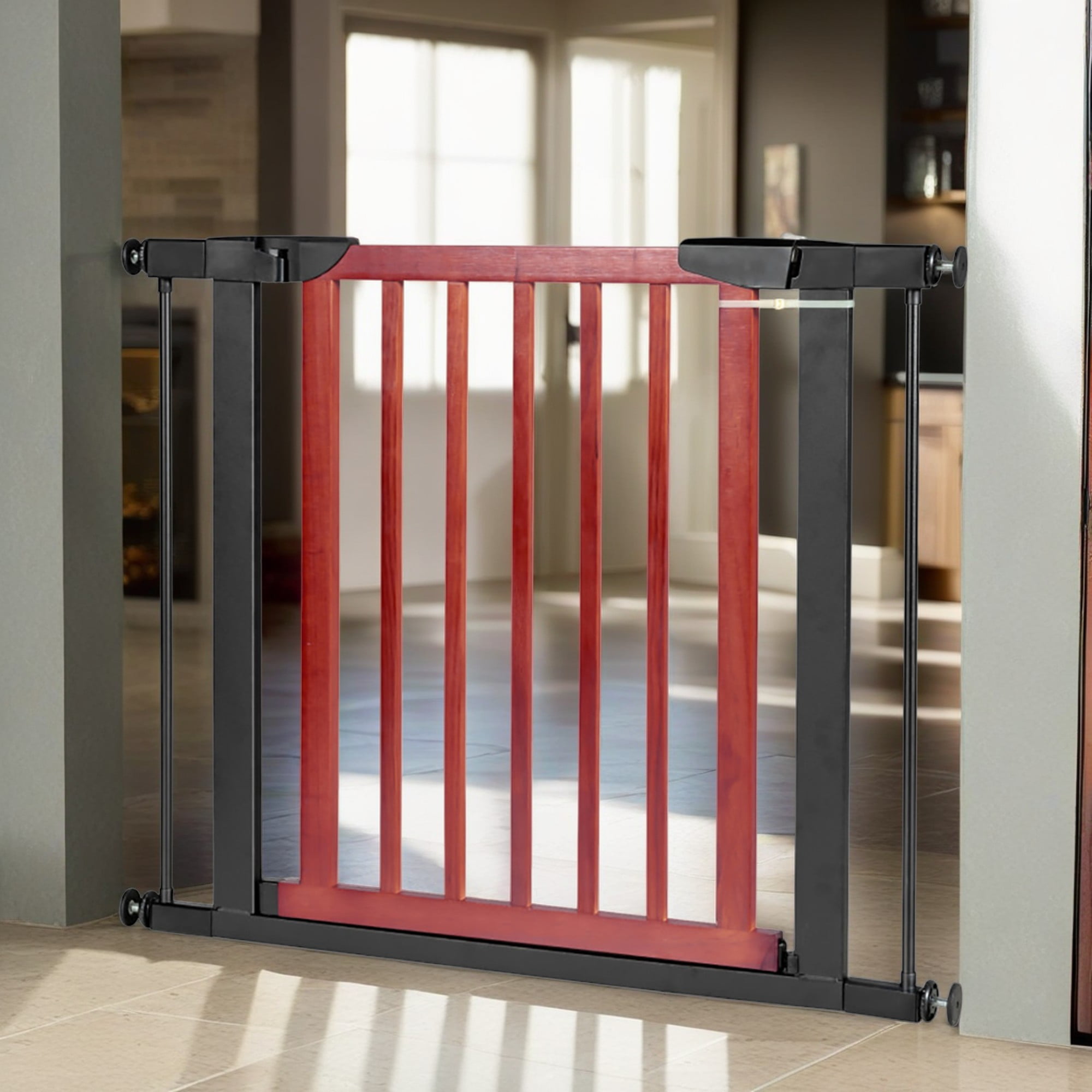 Demi Bonn 29" Freestanding Dog Gate, Extendable Extra Wide Pressure ...