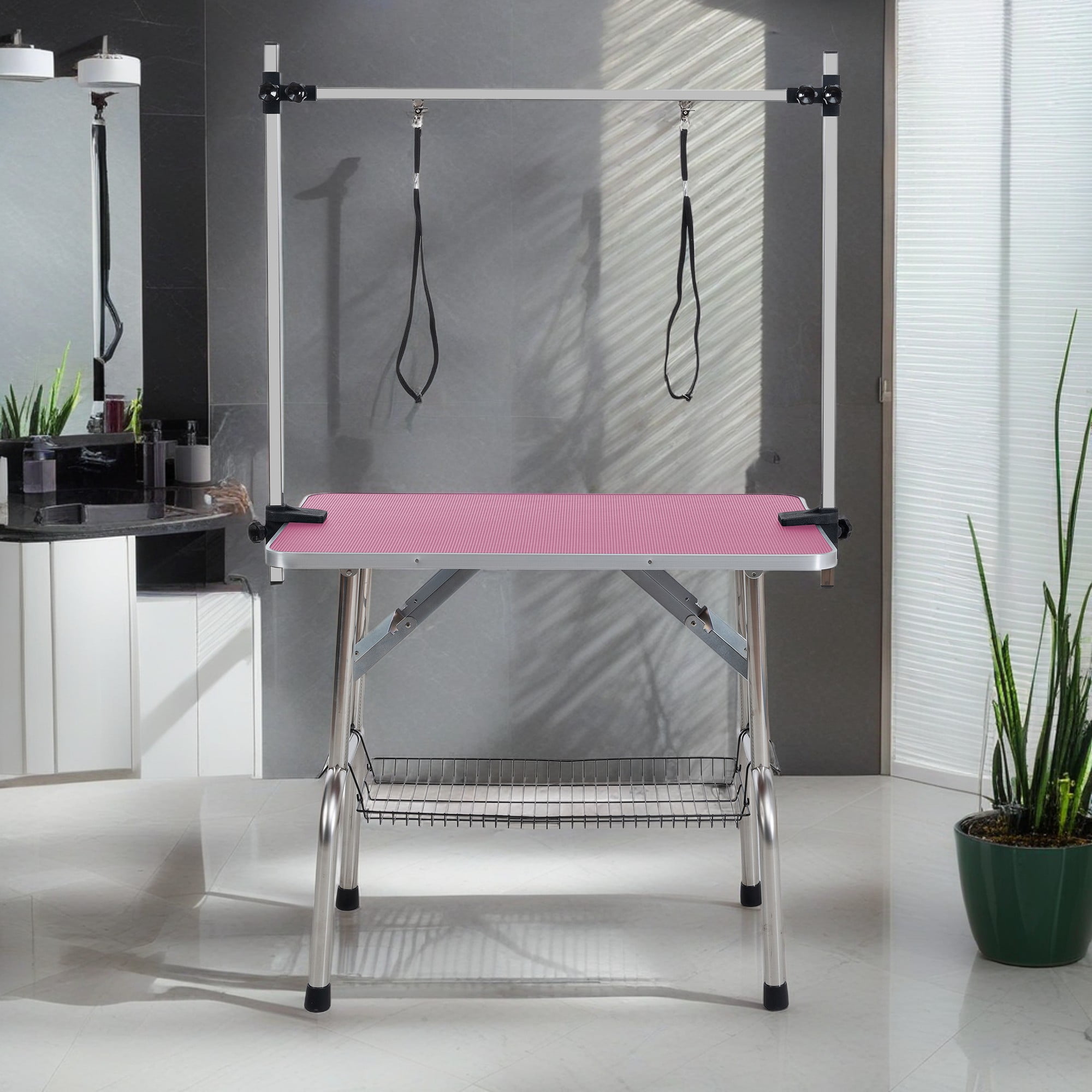 Demi Bonn 36" Pet Grooming Table for Large Dogs Adjustable Height ...