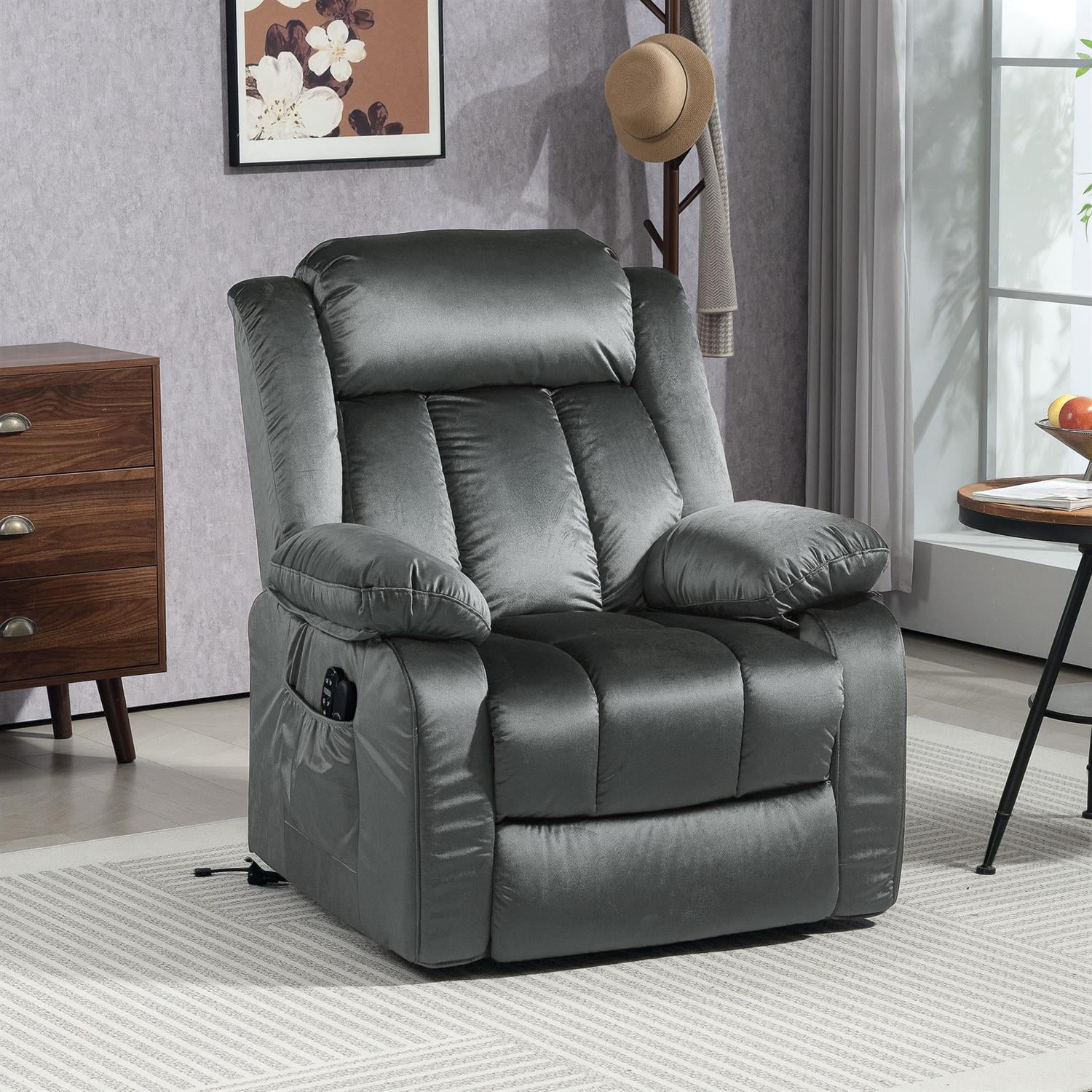 Demi Bonn 41" Power Lift Recliner Chair for Elderly, Electric Lift ...