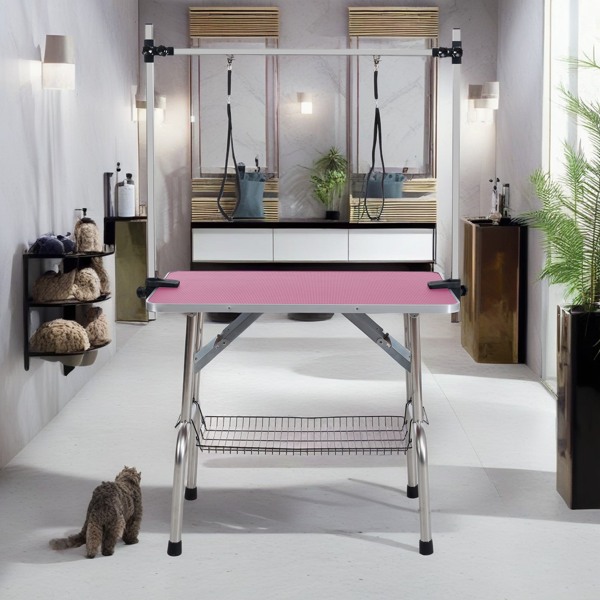 Demi Bonn 42" Pet Grooming Table for Large Dogs Adjustable Height ...