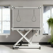 Pefilos 50" Electric Lifting Pet Grooming Table, Hydraulic Drying ...