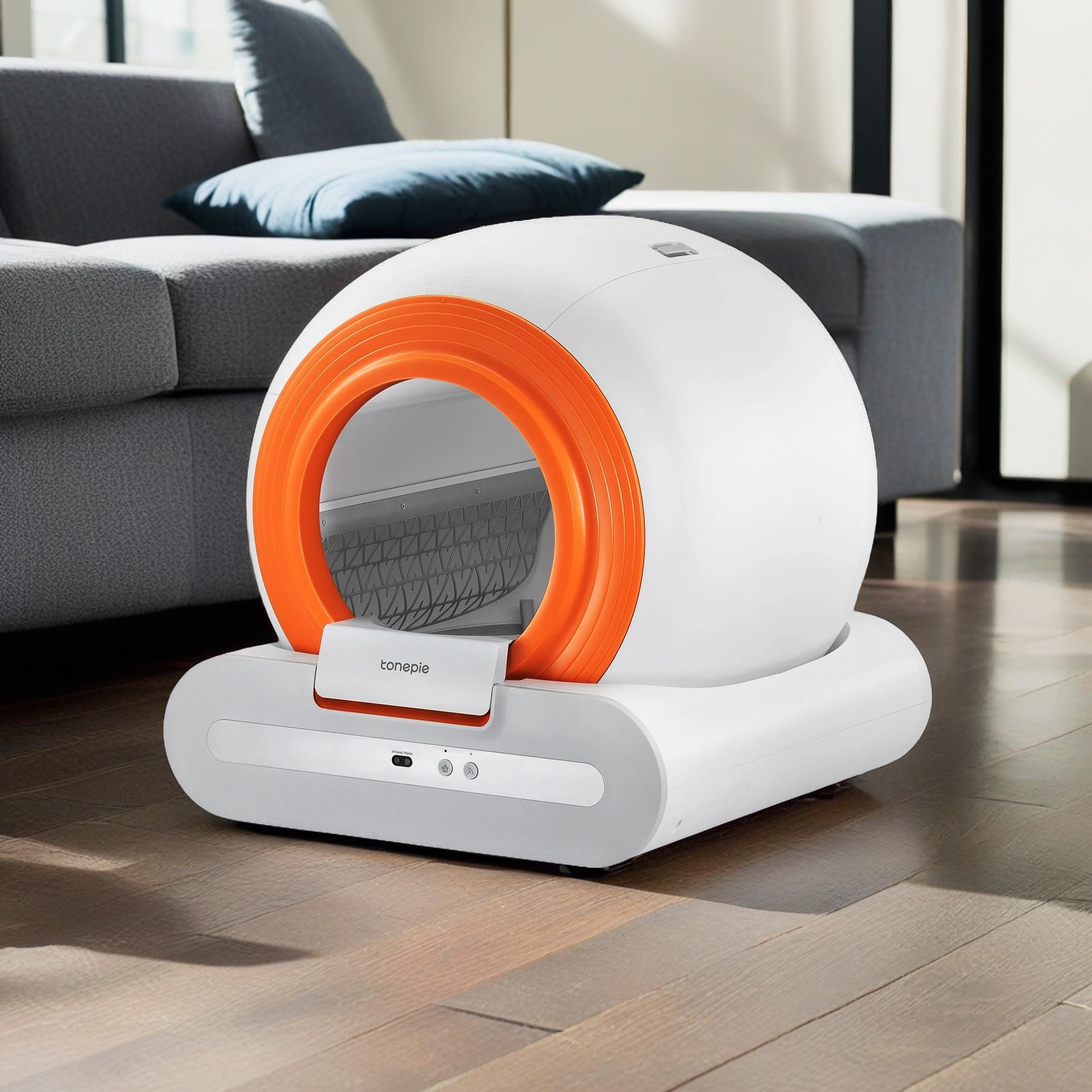 Demi Bonn 65L Self Cleaning Cat Litter Box, Smart Cat Litter Cleaning ...