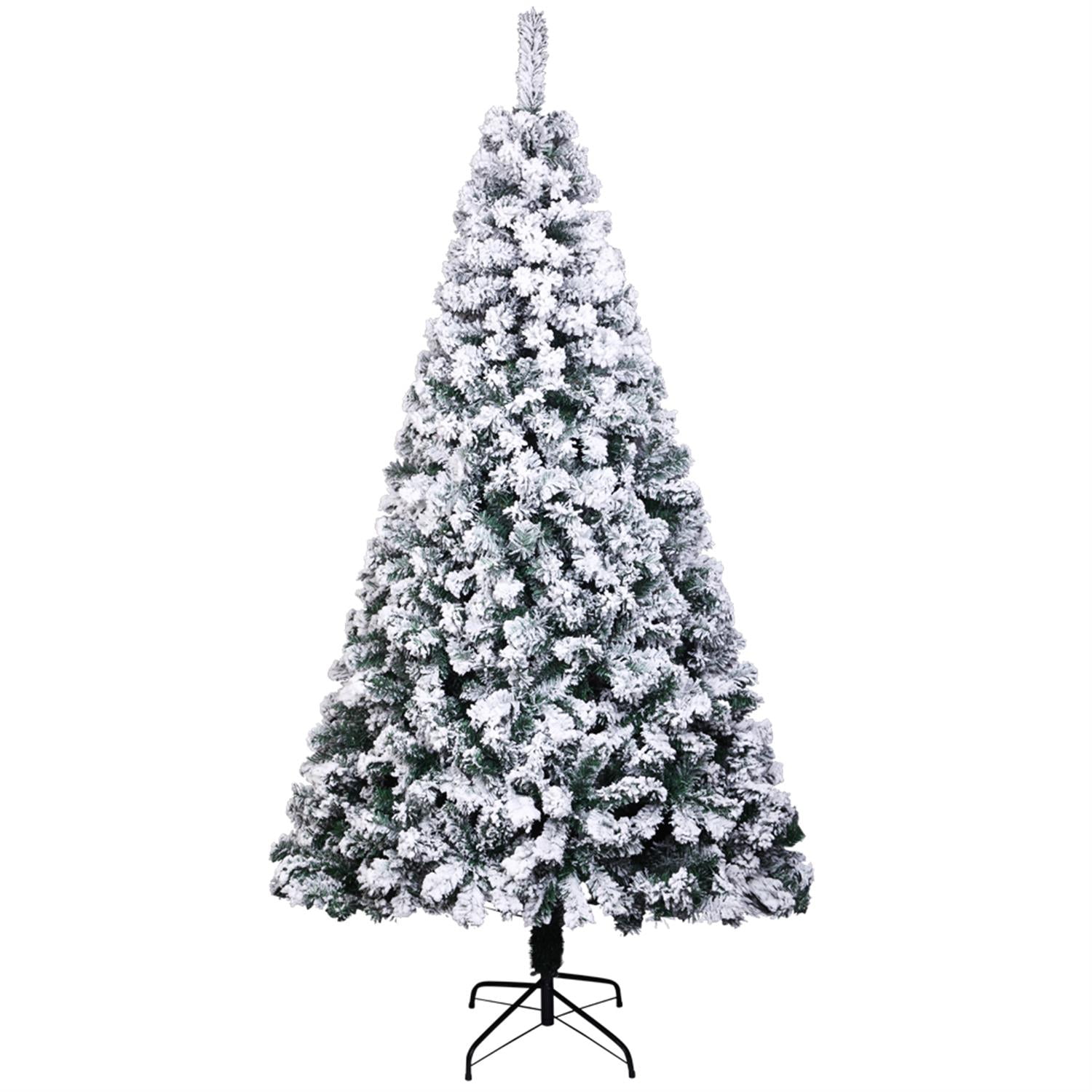 Demi Bonn 6ft Tall PVC Flocked Christmas Tree with 750 Branches ...