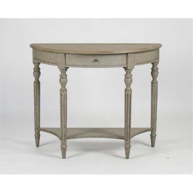 Demi Lune Wall Console, Reclaimed Oak - 39 x 32 x 18 in. - Walmart.com