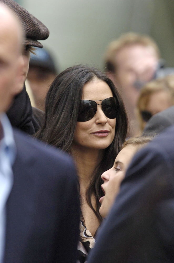 Demi Moore At The Induction Ceremony For Star On The Hollywood Walk Of ...