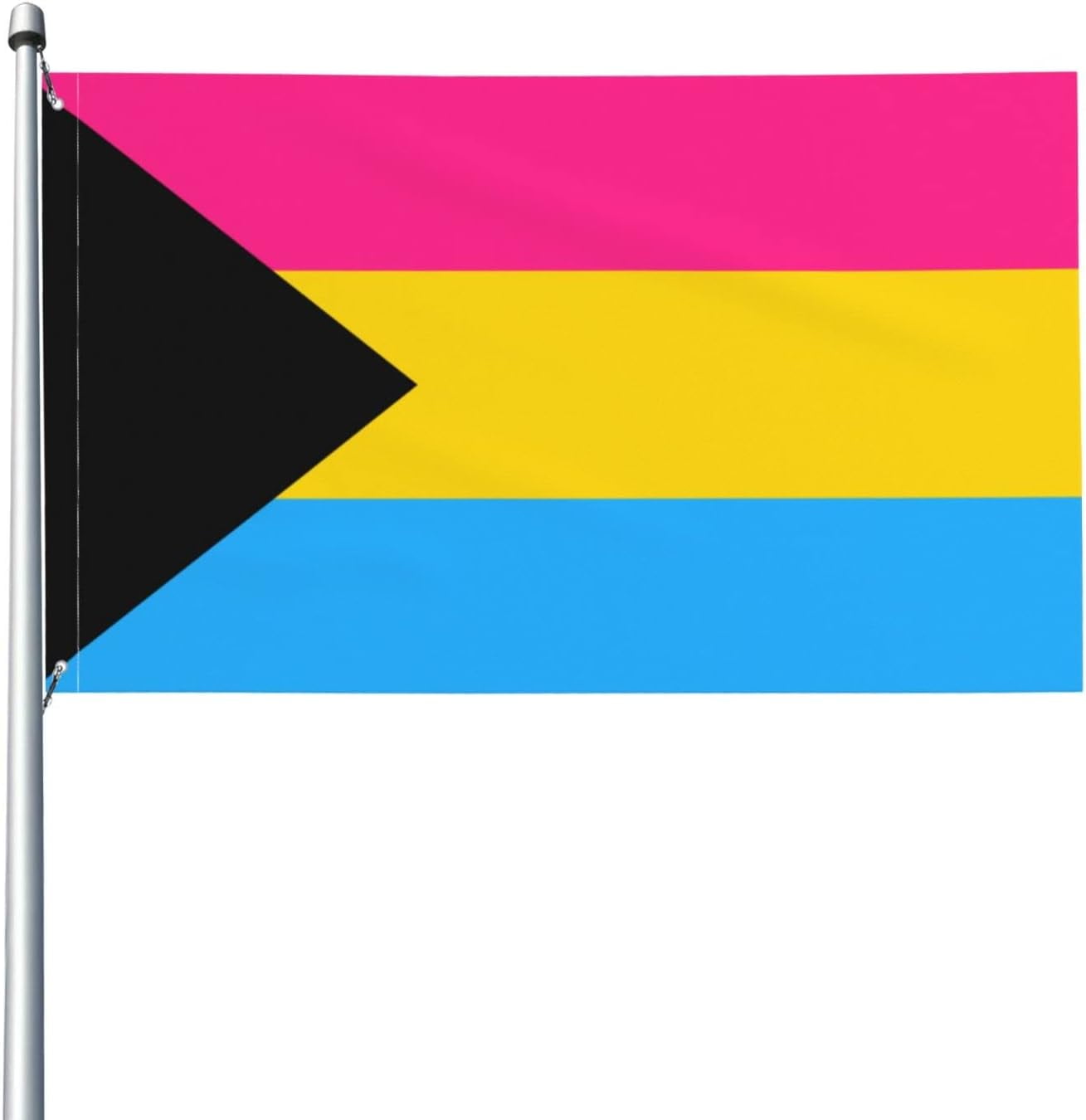 Demi Pansexual Demipansexual Pride Flag, 3Ply Polyester Heavy Duty ...
