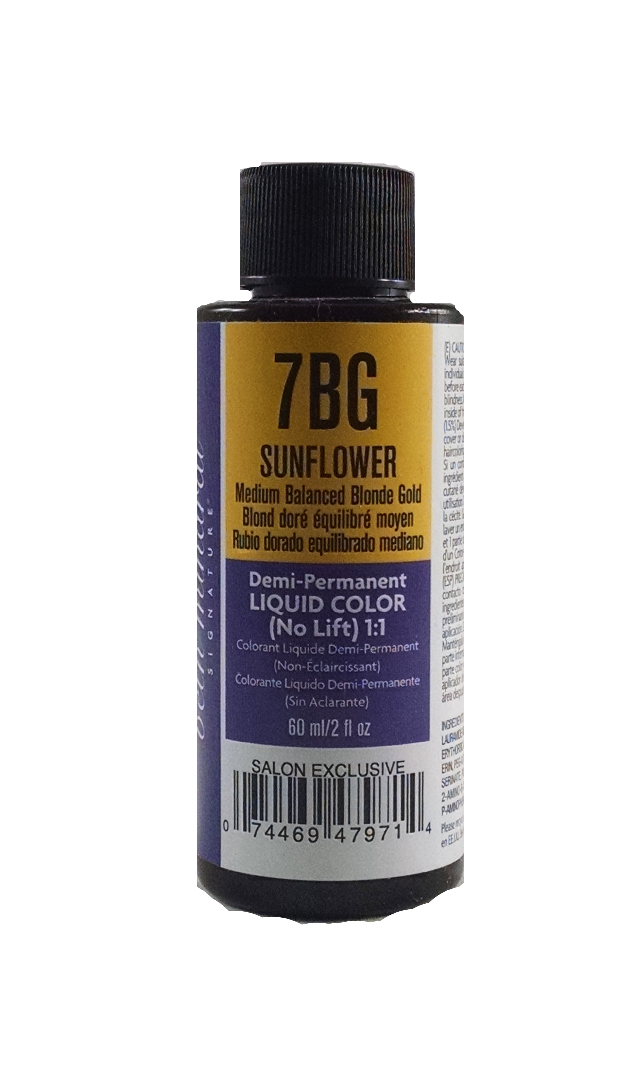 Demi-Perm Liquid 7BG Sunflower - Minardi Color - 2.00oz - Walmart.com
