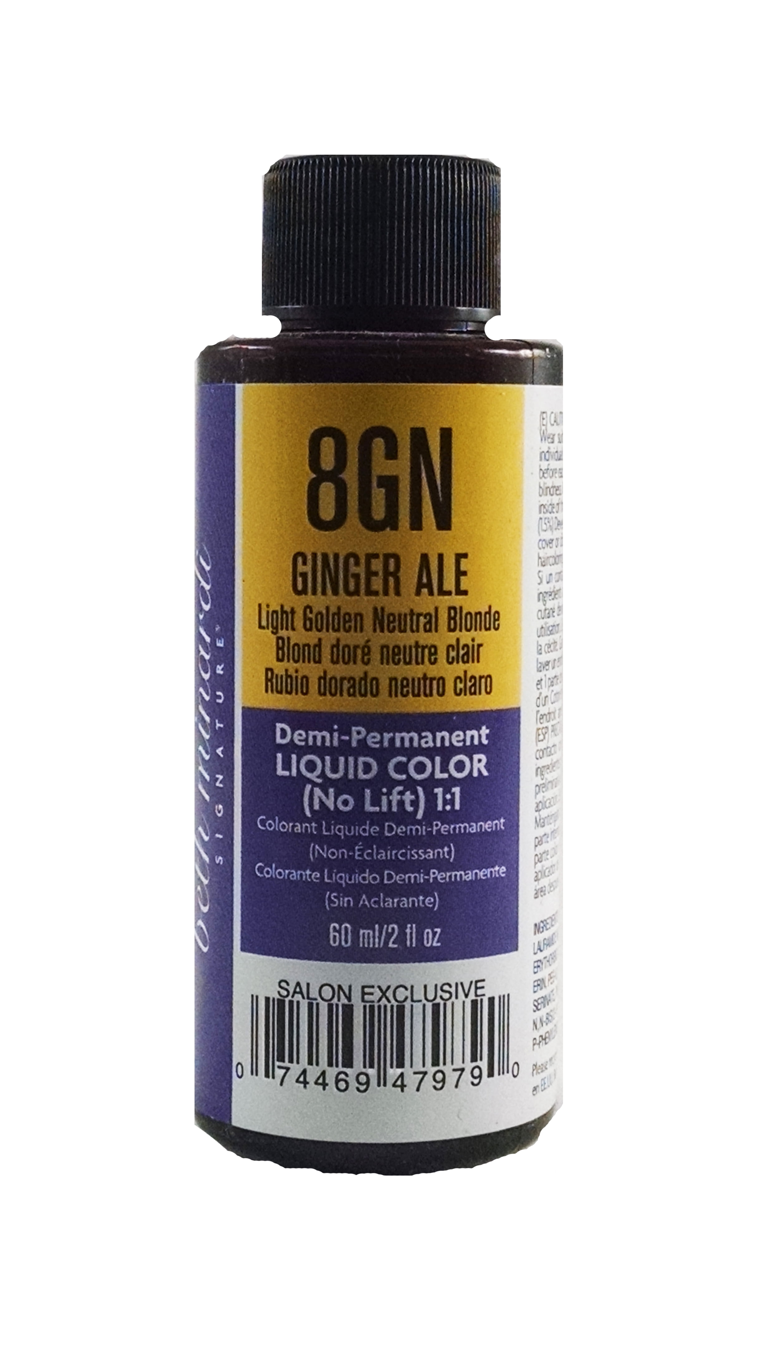 Demi-Perm Liquid 8GN Ginger Ale - Minardi Color - 2.00oz - Walmart.com