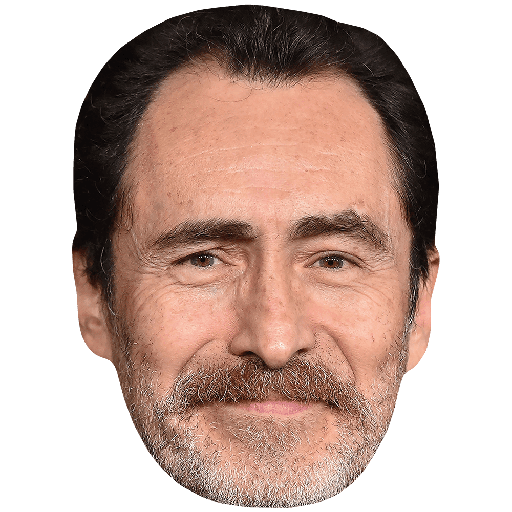Demián Bichir (Beard) Celebrity Mask, Flat Card Face, Fancy Dress Mask ...