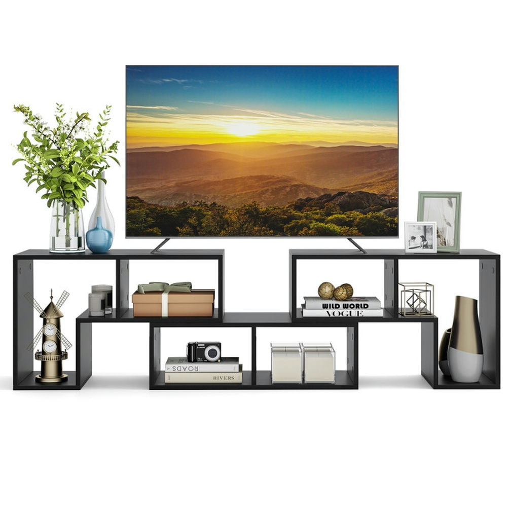Demifill 3 Pieces Adjustable TV Stand for TVs up to 65 Inch with ...