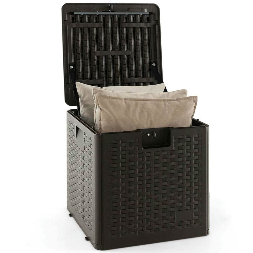 Demifill 31 Gallon All Weather Storage Container with Lockable Lid-S ...