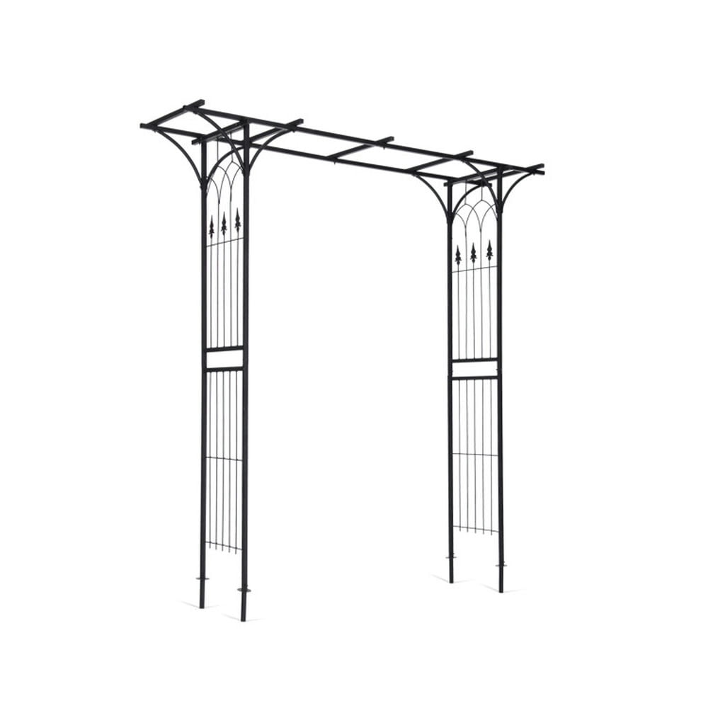 Demifill 81 x 20 inch Metal Garden Arch for Various Climbing Plant ...