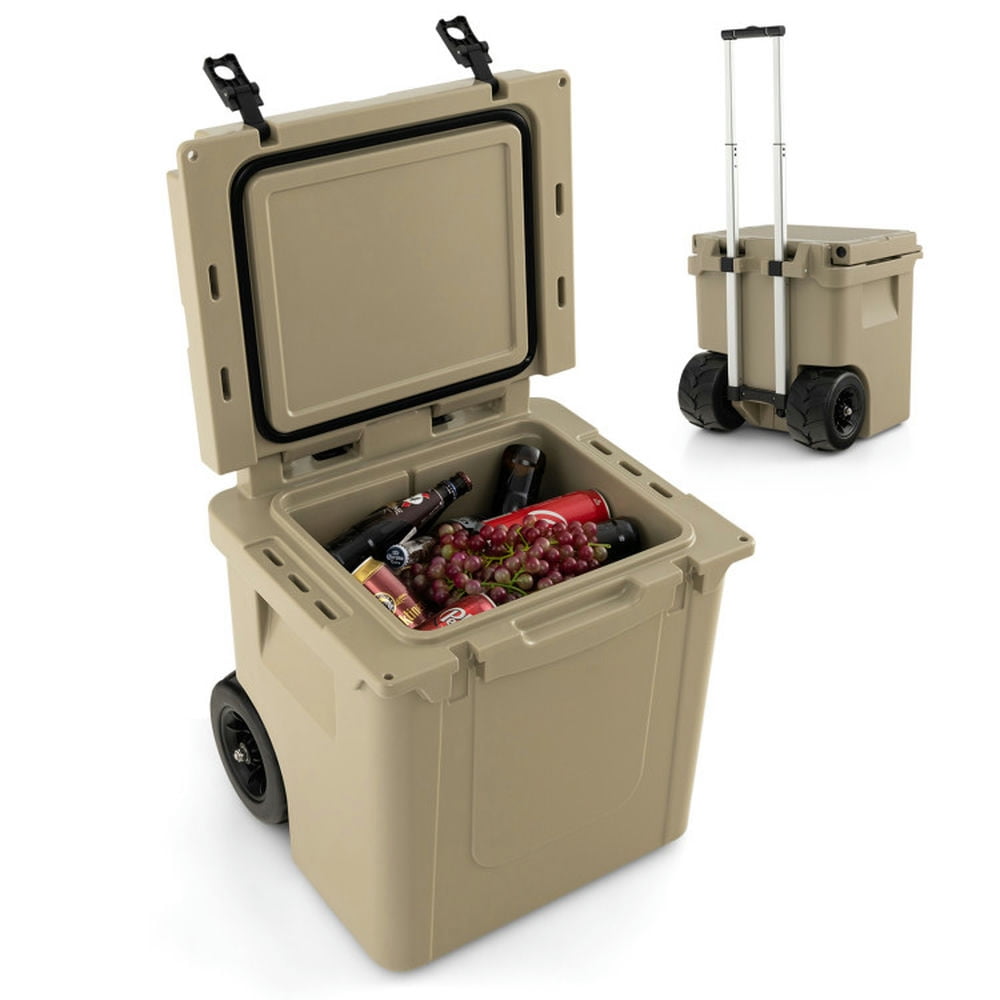 Demifill Multi-Use Cooler with 2 Portable Handles and Smooth-moving ...