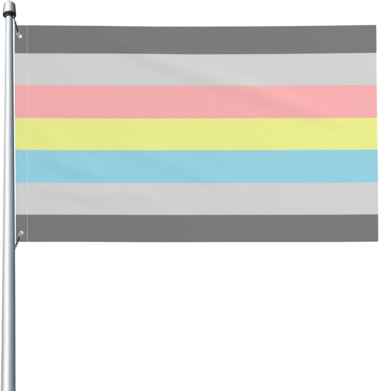 Demiflux Demi Gender Pride Flag Welcome Party Outdoor Outside ...