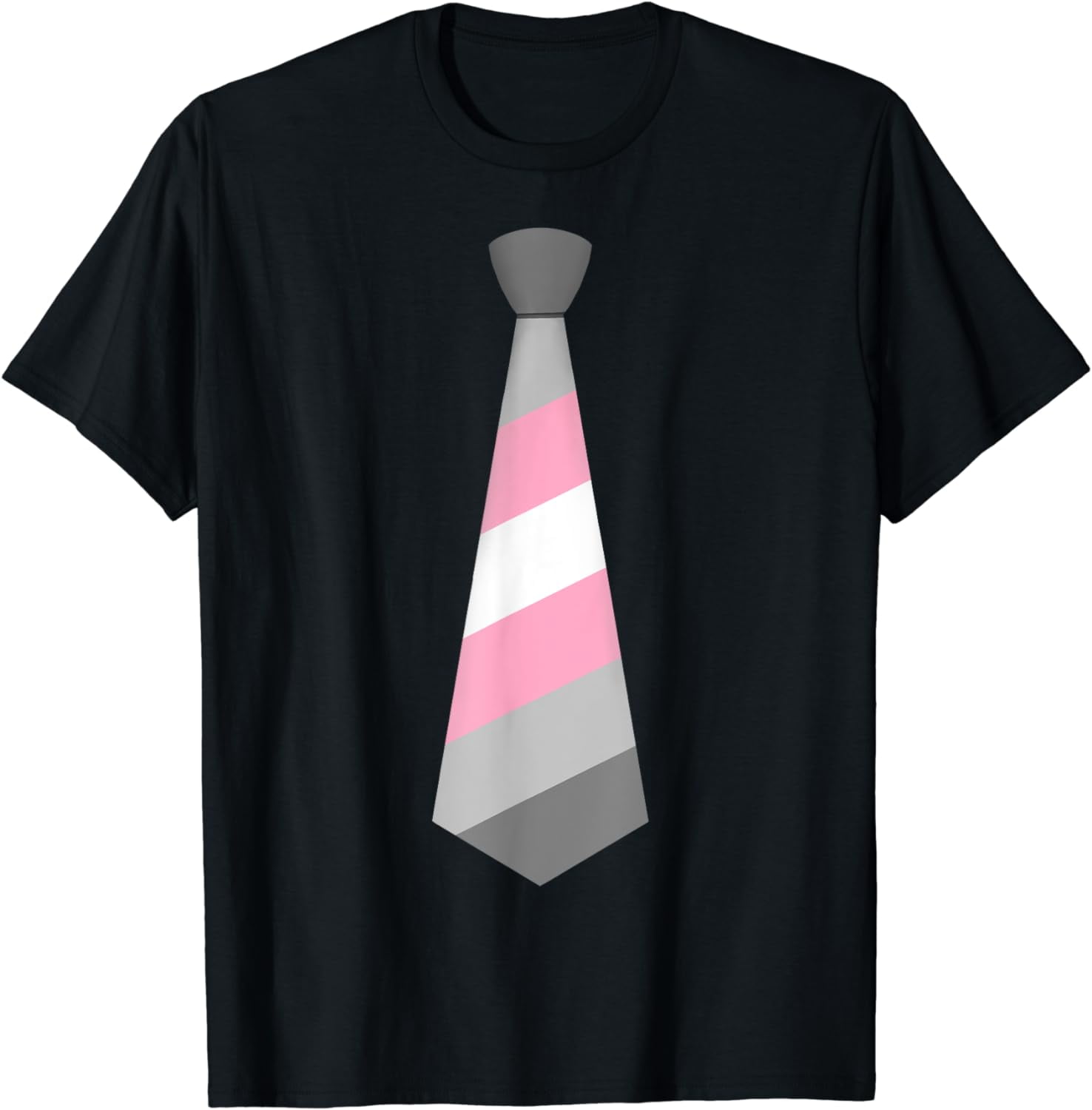 Demigirl Pride Flag Tie LGBTQ Necktie FTM MTF transgender T-Shirt ...