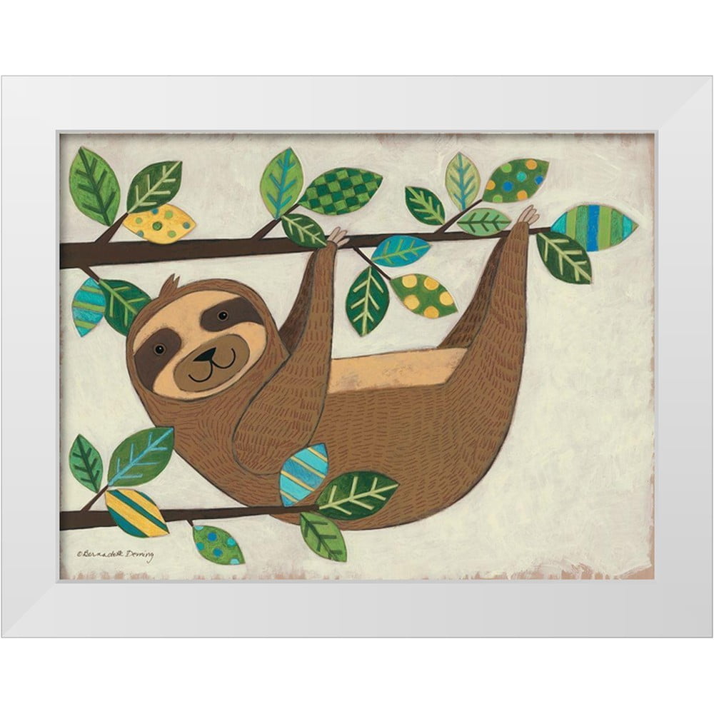 Deming, Bernadette 14x12 White Modern Wood Framed Museum Art Print ...