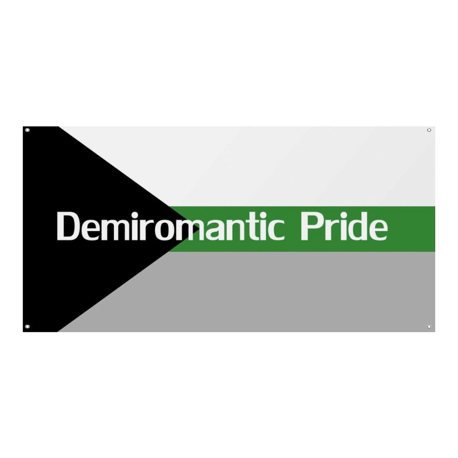 Demiromantic Pride Flag Banners Flag Hanging Backdrop Sign Wall ...
