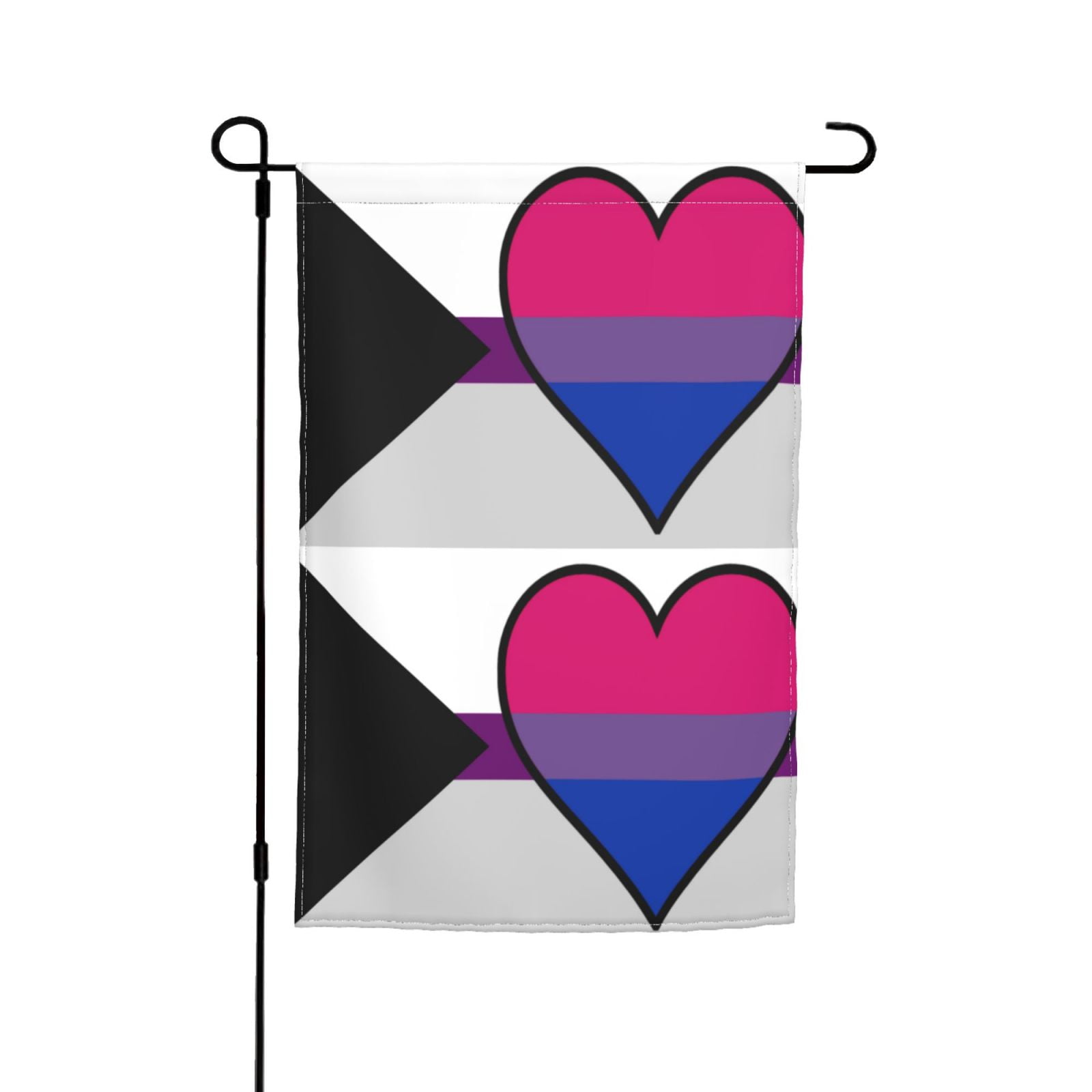 Demisexual Biromantic Flag Garden Flag 12x18 Inch, Double Sided Outside ...
