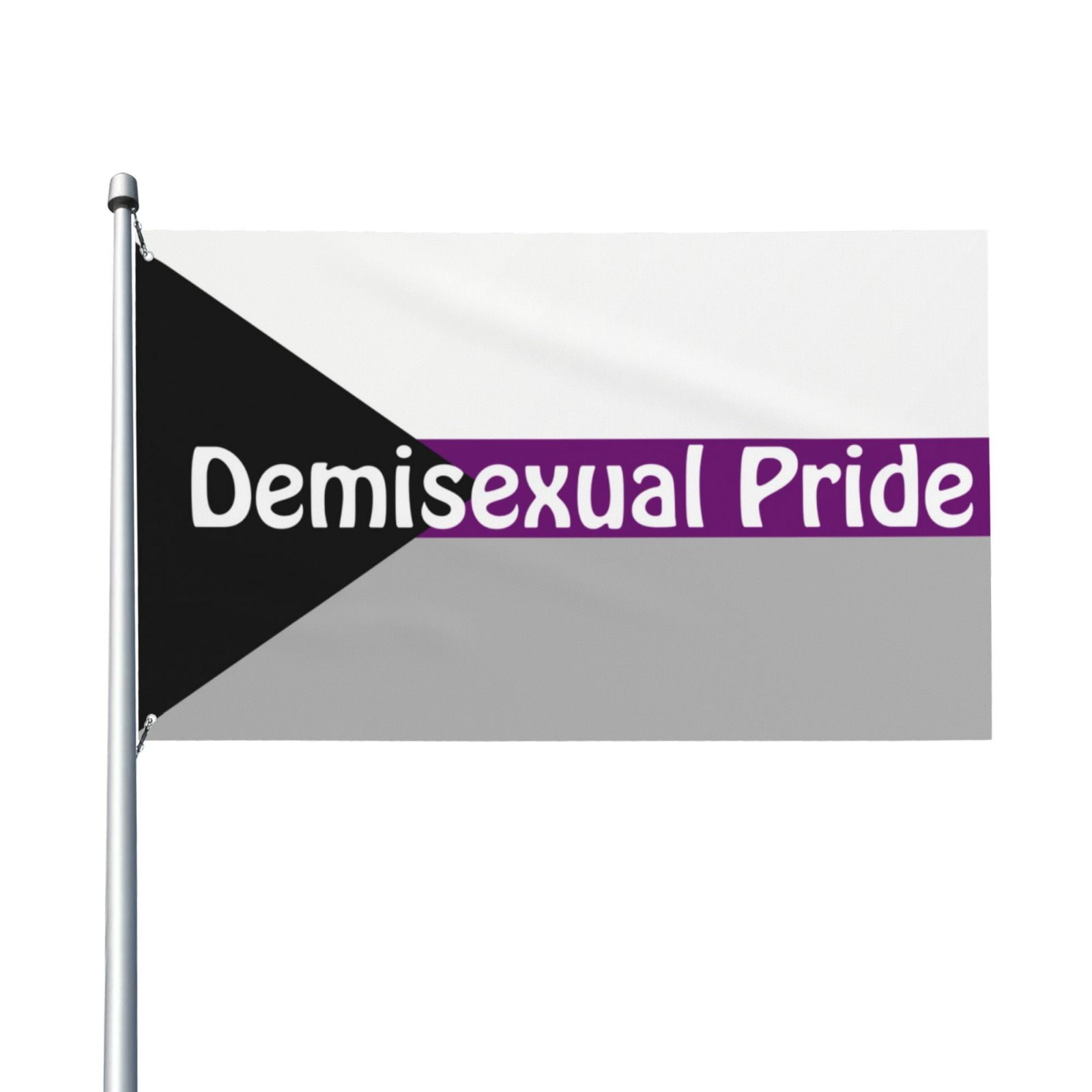 Demisexual Pride Flag Garden Flag Welcome Flag Courtyard Party Slogan