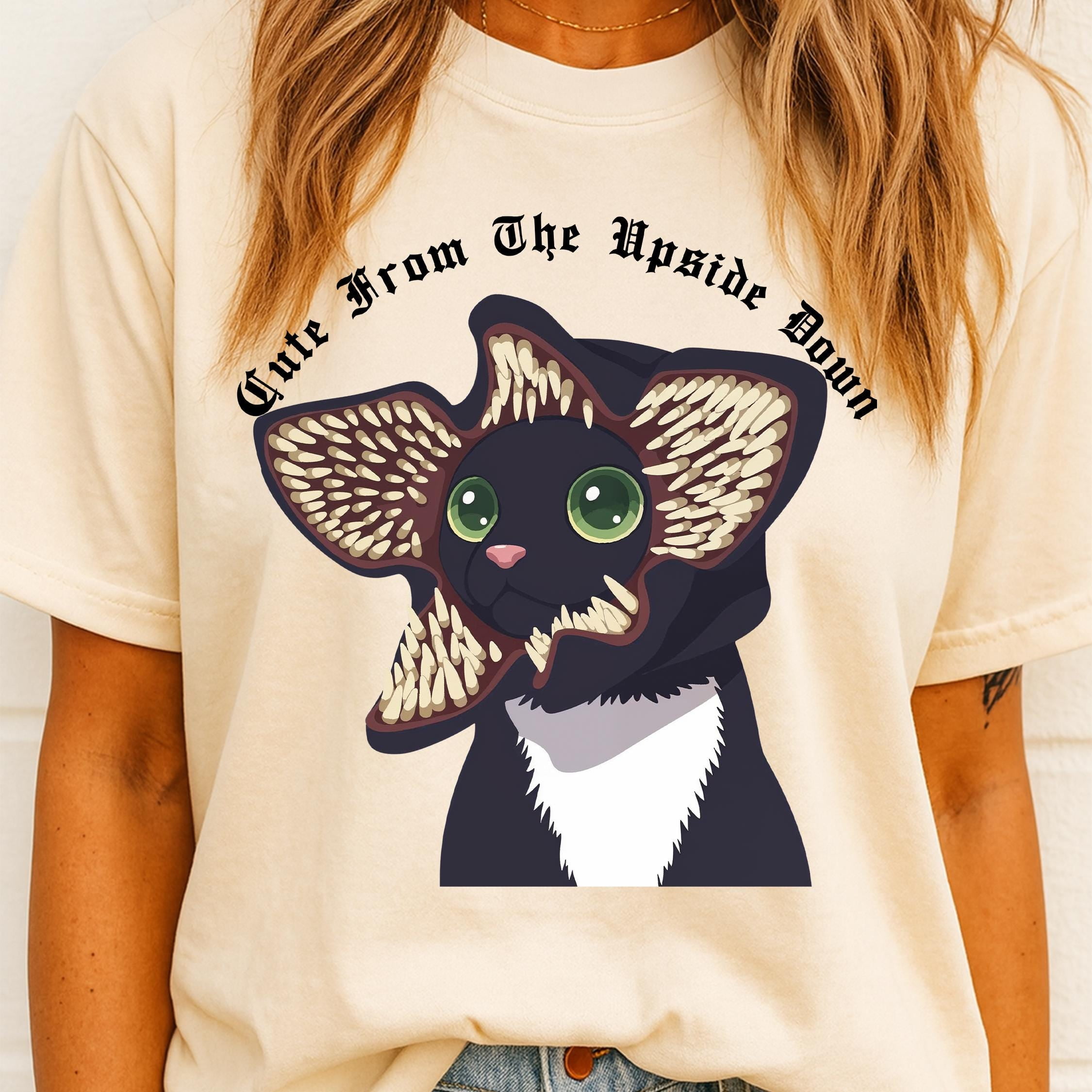 Demo gorgon Kitten T-shirt, Horror Cat Clipart, T-shirt - Walmart.com