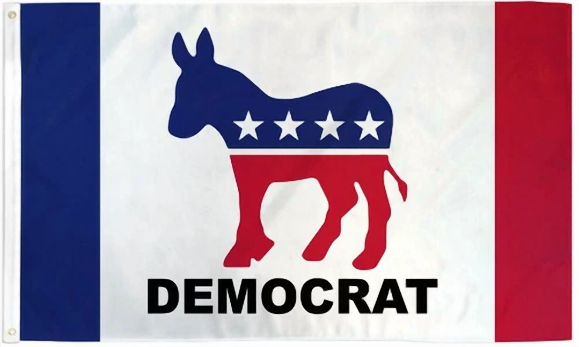 Democrat Flag 3X5Ft Usa Political Party Flag Democratic Party Dems ...