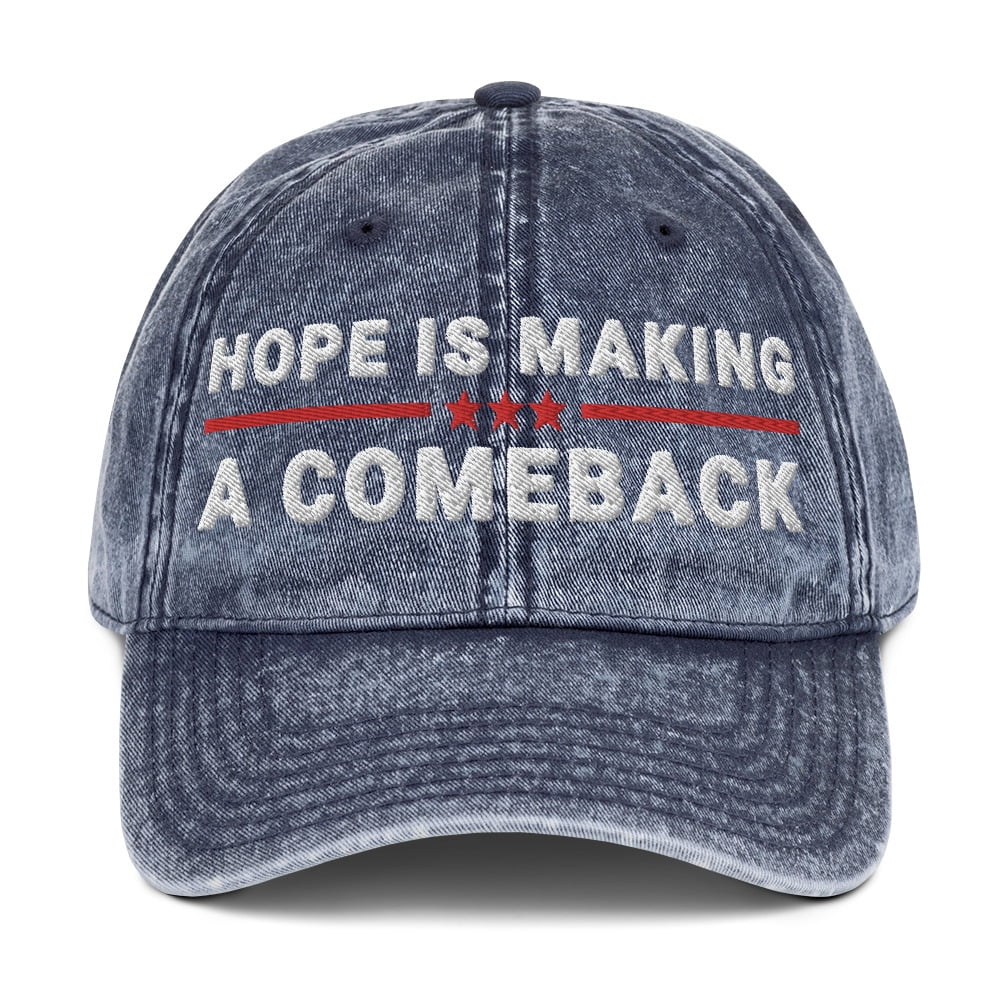 Democrat Supporter Embroidered Vintage Cap, HOPE is making a COMEBACK ...