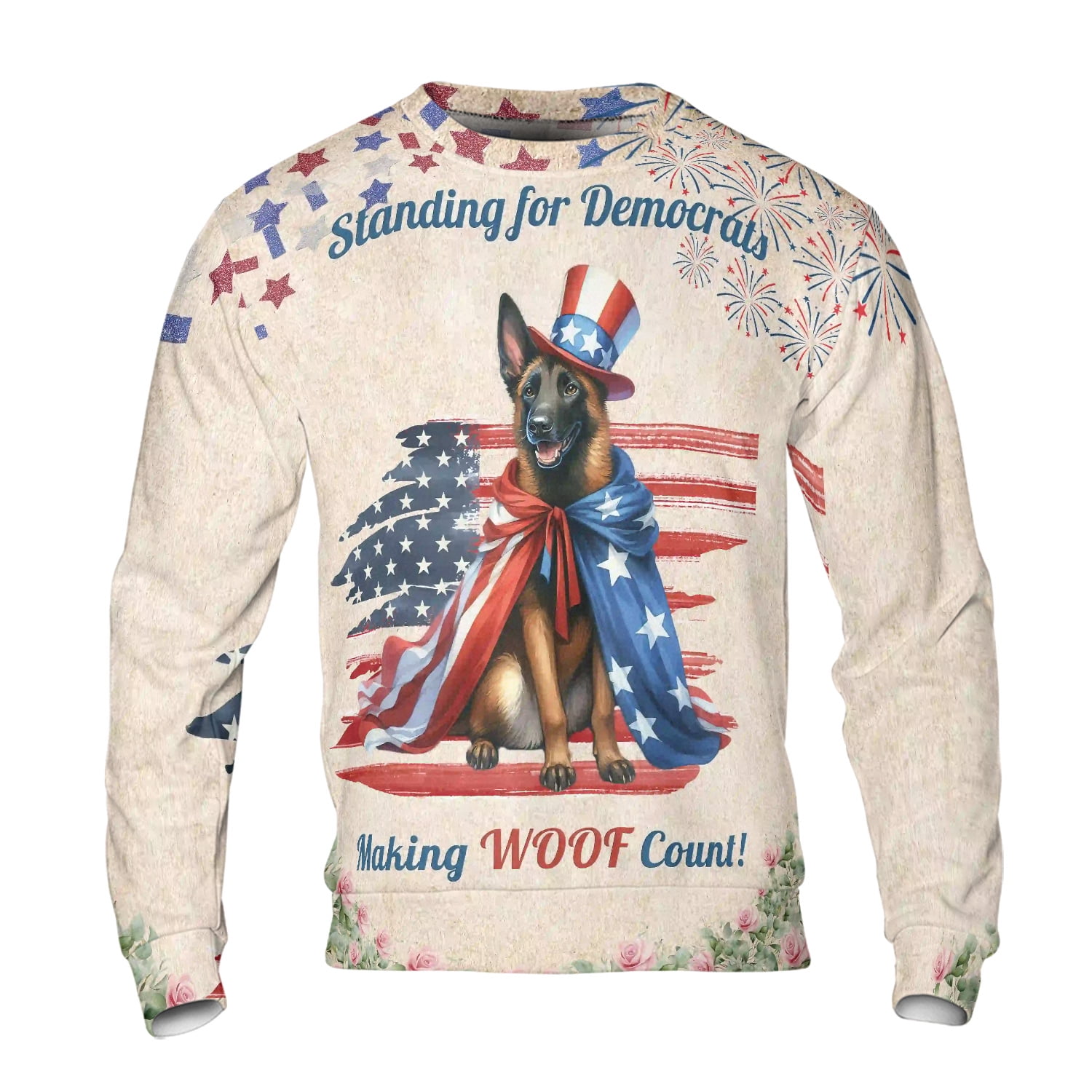 Democratic Belgian Malinois Making Woof Count Election 2024 All Over ...