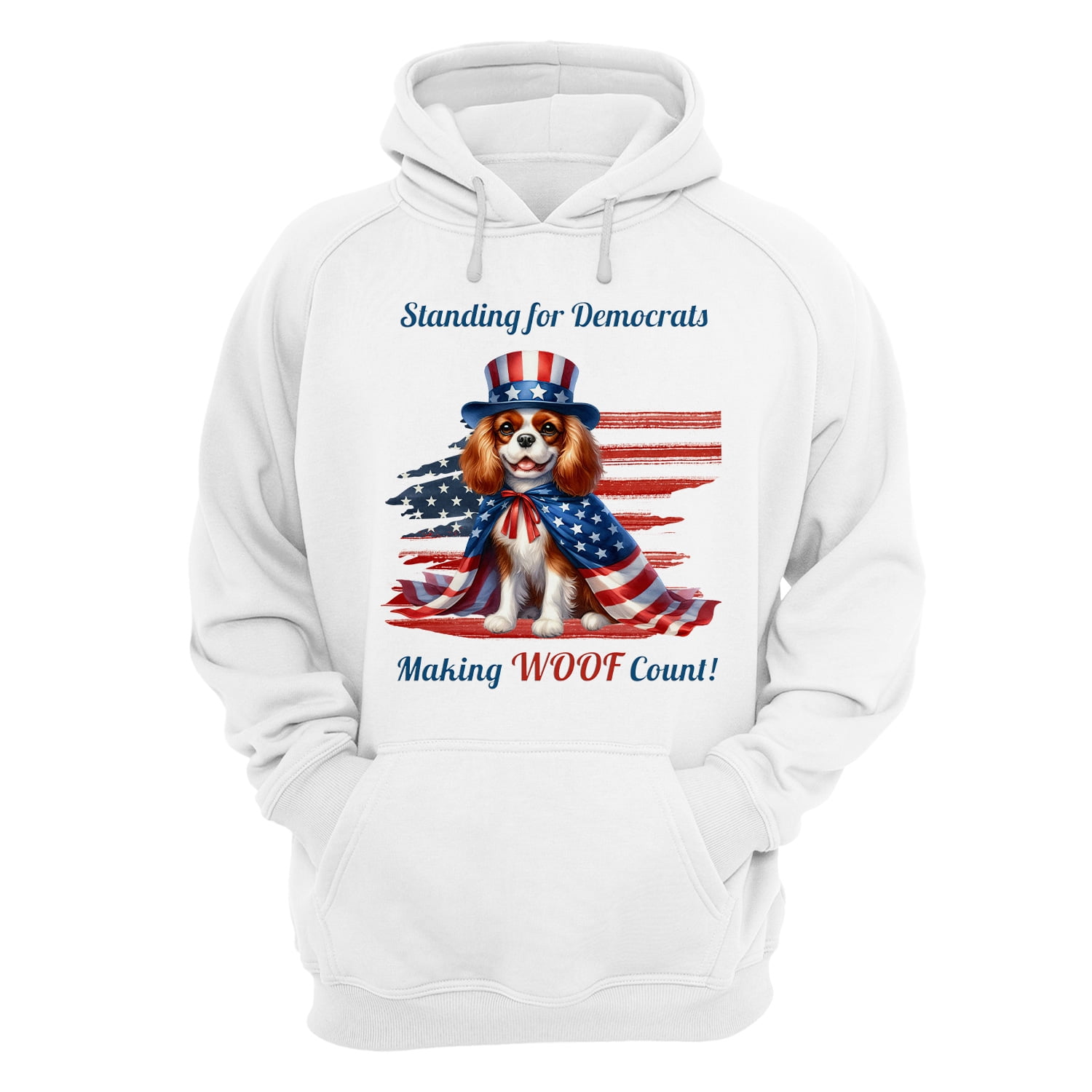 Democratic Cavalier King Charles Spaniel Making Woof Count Election ...