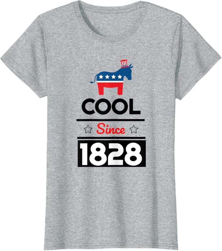 Democratic Donkey Political Democrat Party Election Gift T-Shirt Ethyie ...