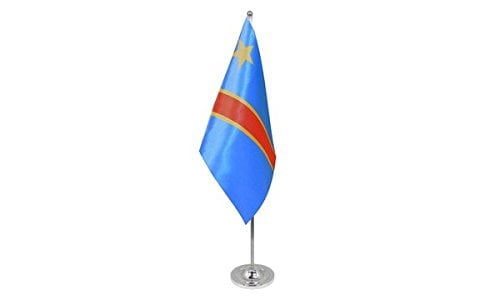 Democratic Republic of the Congo Prestige Table Flag 6'' x 9 ...