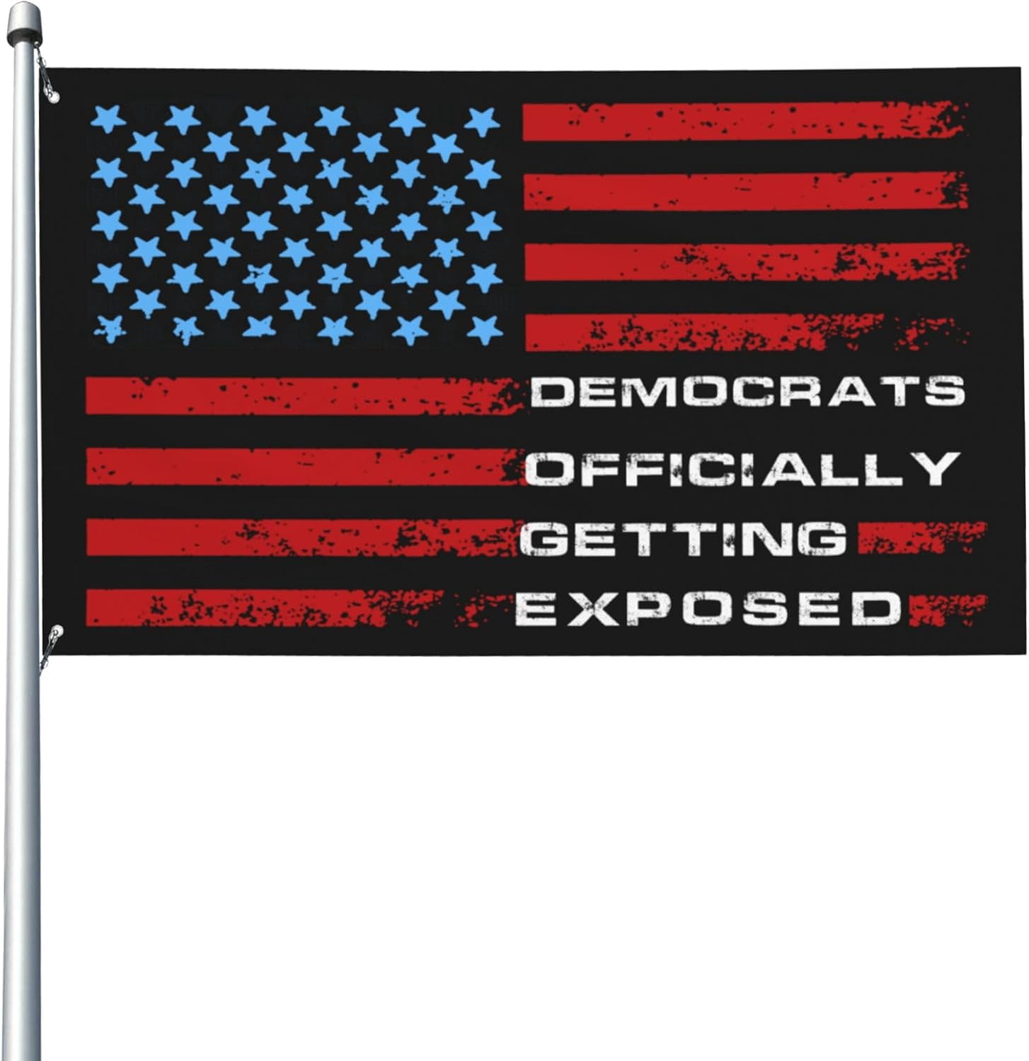 Democrats Officially Getting Exposed flags Pro Trump-Musk 3x5 Flag Sign ...