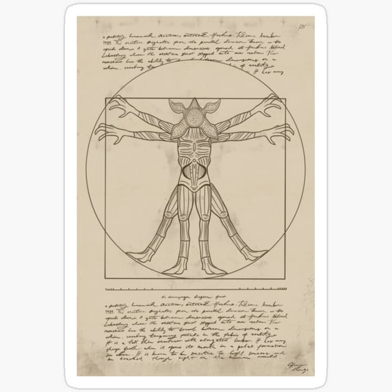 Demogorgon Sticker Phone Decal Water Bottle Stickers Car Decals, Laptop ...