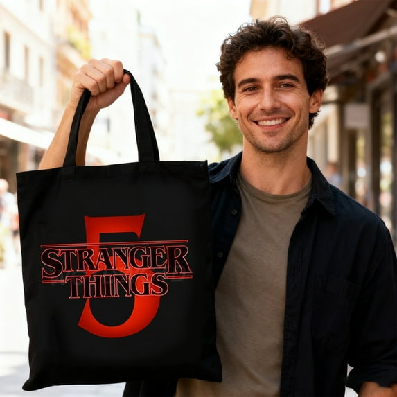 Demogorgon Themed Shoulder Bag Large Capacity Crossbody Messenger Bag ...