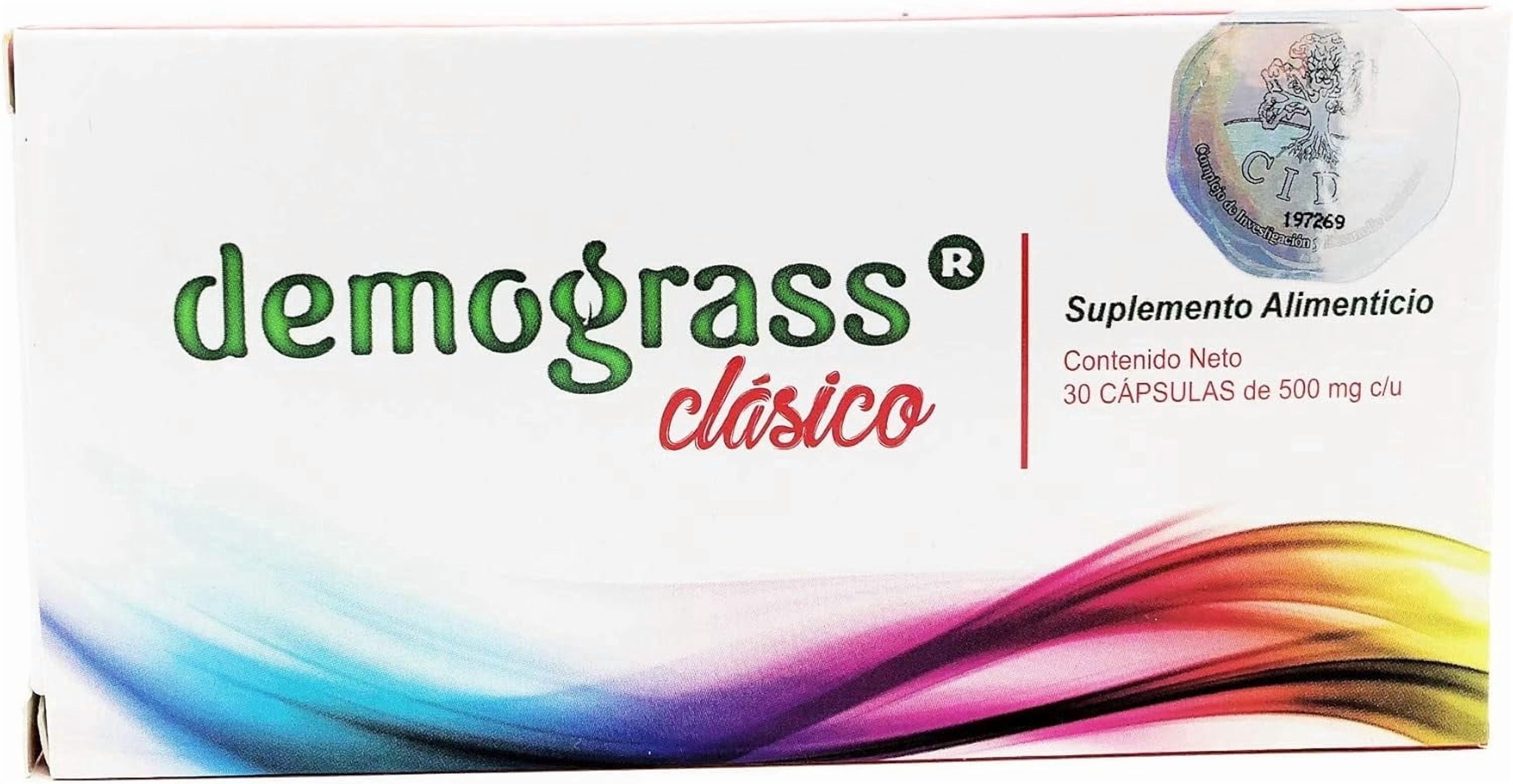 Demograss Classic Dietary Supplement – Herbal Formula Capsules, 500 mg ...