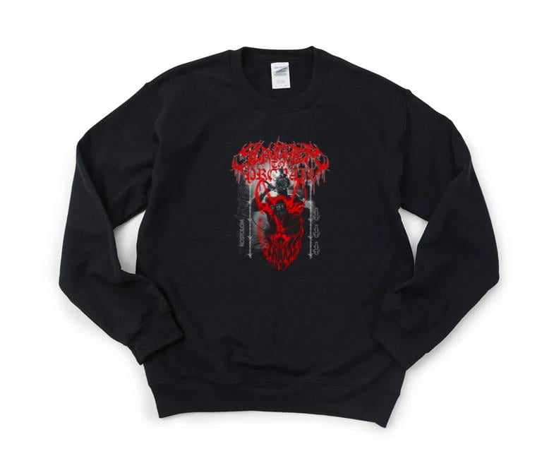 Demolisher Hoodie Deathcore Metal Music Band Fan Merch Brutal Slamming ...