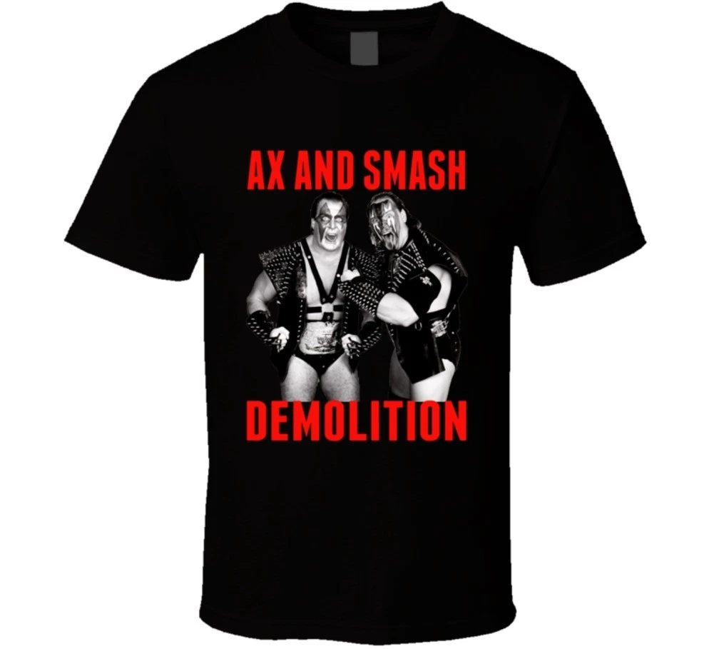 Demolition Ax And Smash Retro Wrestling T Shirt | eBay - Walmart.com