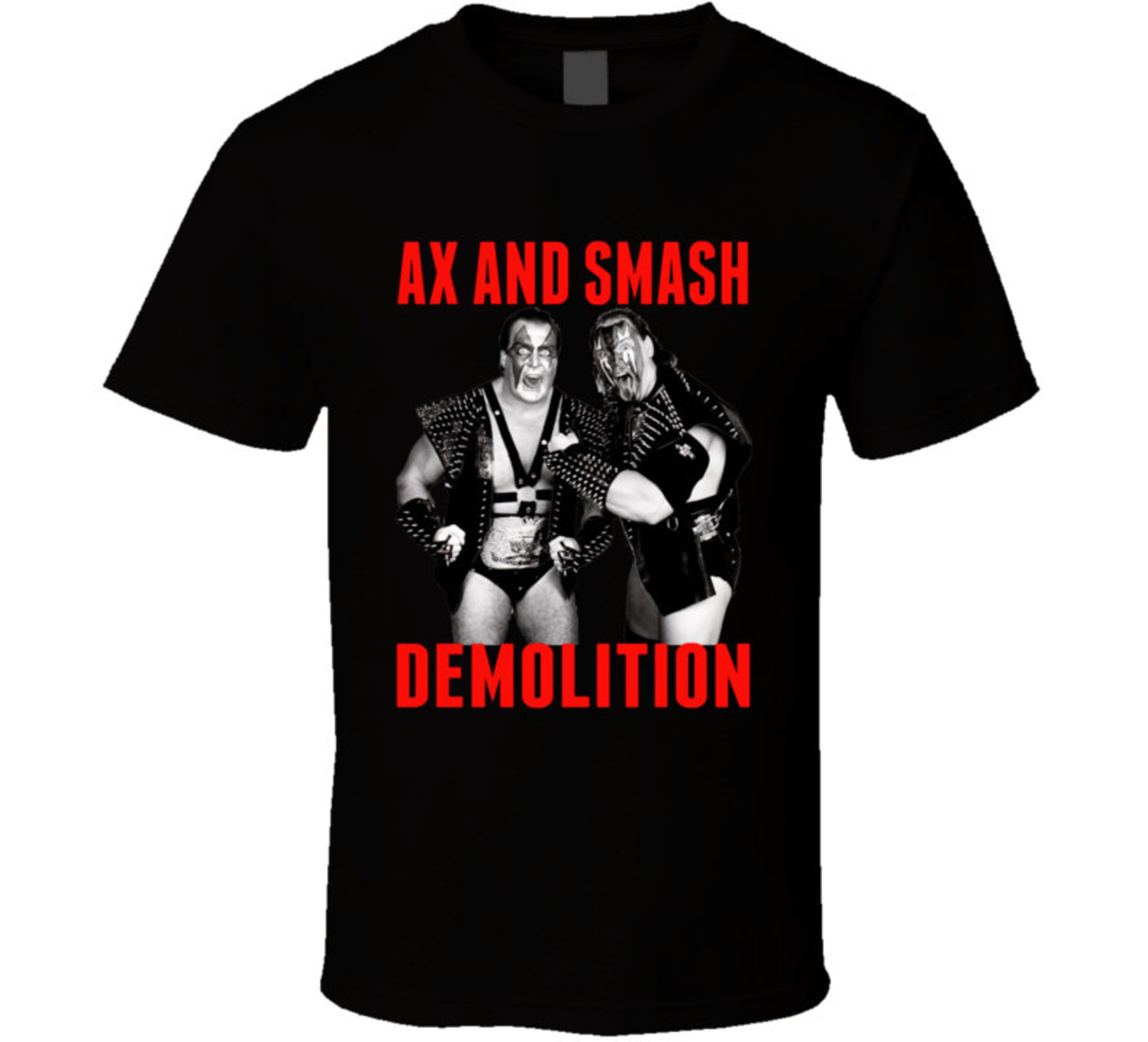 Demolition Ax And Smash Retro Wrestling T Shirt - Walmart.com