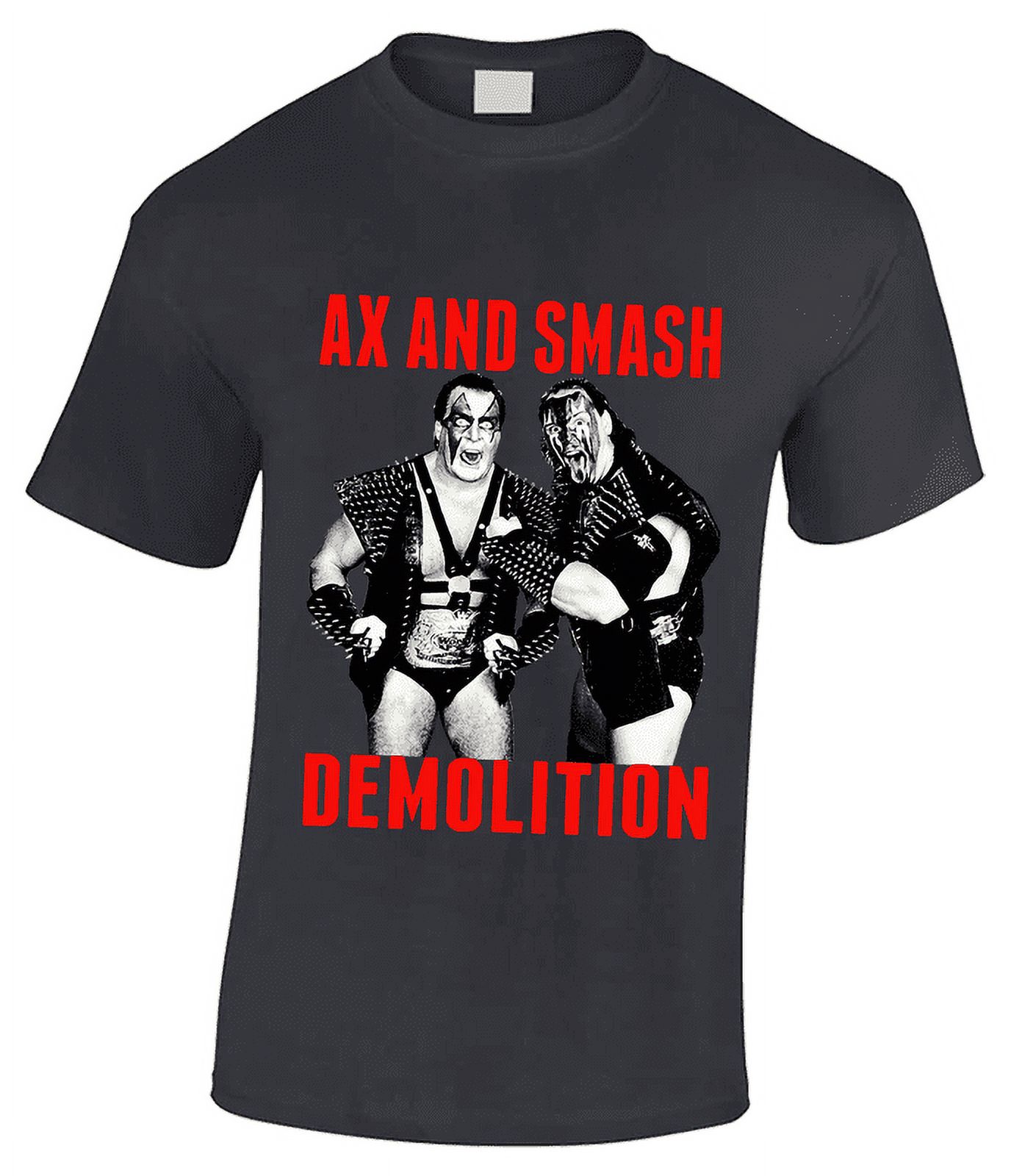 Demolition Ax and Smash Retro Wrestling T Shirt - Walmart.com