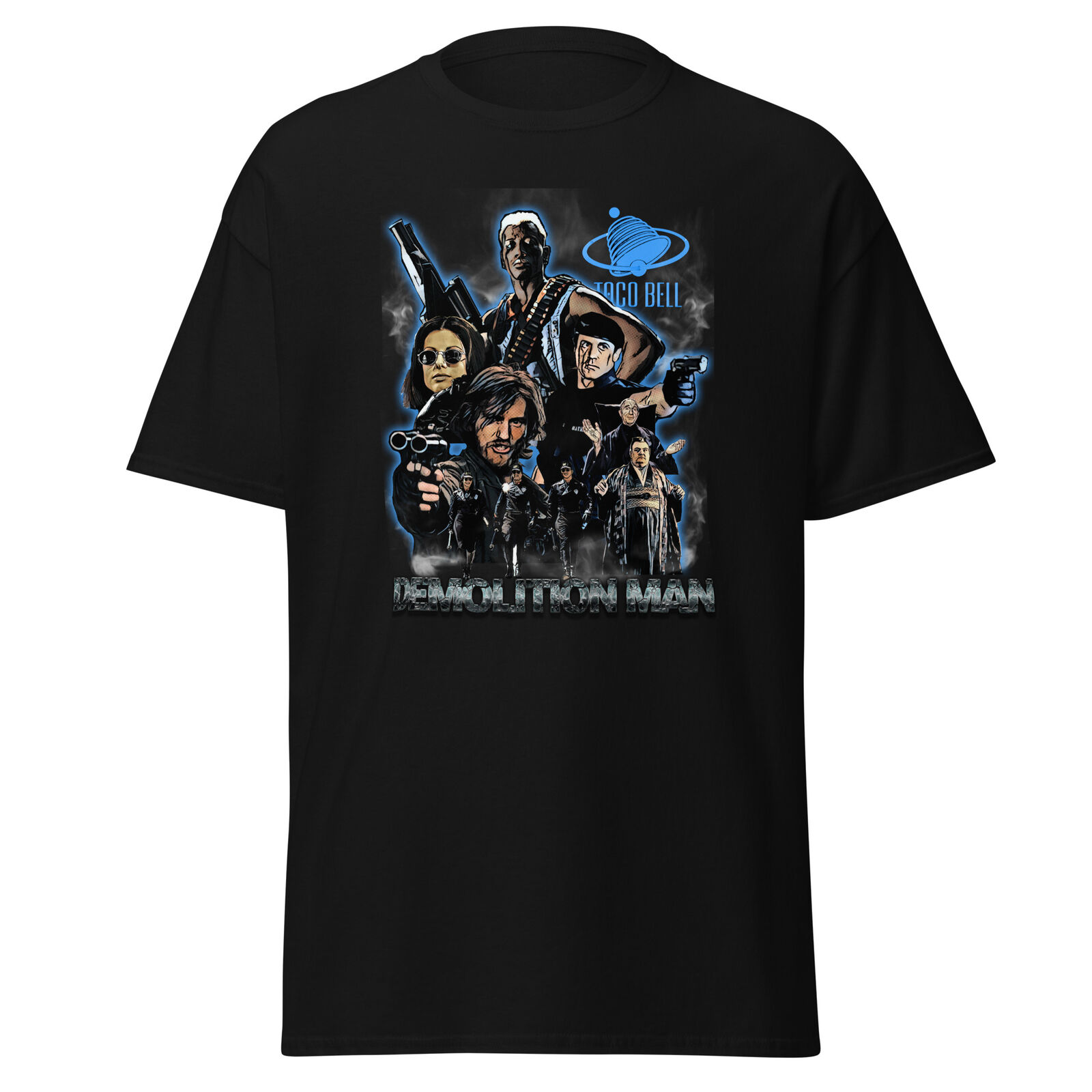 Demolition man tee 90s movie shirt - Walmart.com