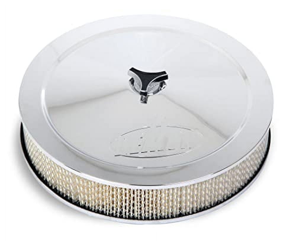 Demon 786004 Air Cleaner 14", Chrome - Walmart.com