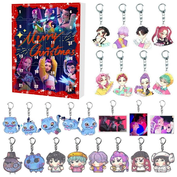 Demon Advent Calendar 2025 24 Days Christmas Countdown Calendar with 2D ...