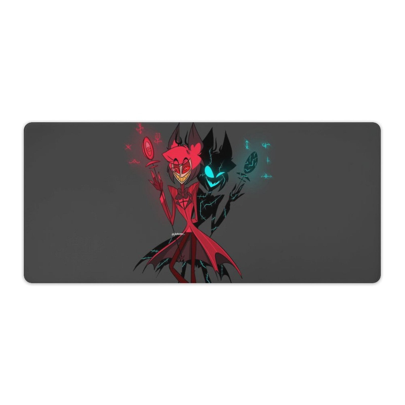 Demon Alastor Hazbin Hotel Mouse Pad No-sliped Large Mousepad Extended ...