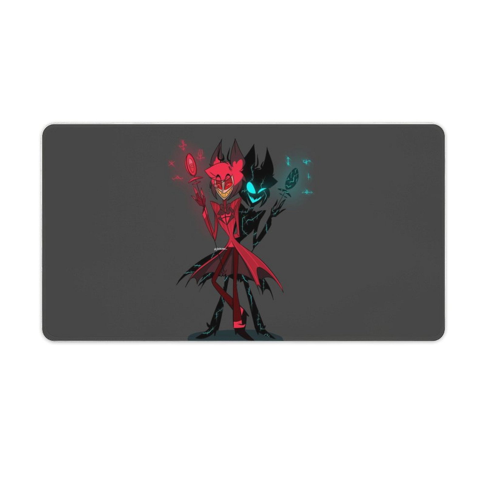 Demon Alastor Hazbin Hotel Mouse Pad No-sliped Large Mousepad Extended ...